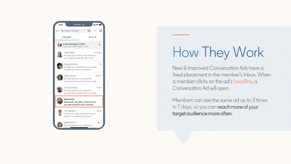 LinkedIn Expands Thought Leadership; Conversation Ads - [SMK] Social ...